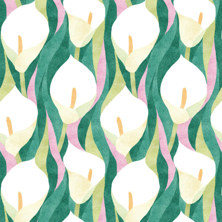 calla lily | patterns | mizukame